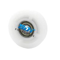 China POM 45MM 52MM Plastic Pulley V U Groove Wheel Bearing Caster Wheels Bearing Roller Sets for sale