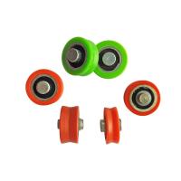 China Supply Glass Gate Roller Wheel Pulley Guide for Sliding POM Plastic Slide Window Roller for sale