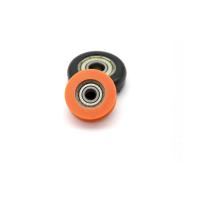 China Sliding Glass Door Rollers and Wheels Aluminium Alloy Roller for Shutter Door Wheels for sale