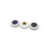 China Directly Window System Wheel Nylon Roller Wheel 608zz Rubber Coated Bearing for sale