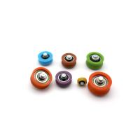 China 608z U Groove Pulley Wheel Sliding Door Roller Nylon Pulley Adjustable Sliding Gate Roller for sale