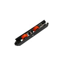 China Window Roller Double Plastic Wheel Pulley Aluminium Sliding Door Window Roller for sale