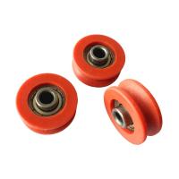 China 608z U Groove Pulley Wheel Sliding Door Roller Nylon Pulley Door & Window Roller for sale