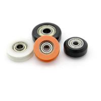 China Factory Direct Sales Plastik Rulman Tekerlek Cam Balkon Teker Aluminium Sliding Glass Balcony Wheels Bearings Rollers for sale