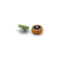 China 625 High Quality Standard Pom Plastic Coated Deep Groove Bearing U Groove Type Wheel Roller for sale