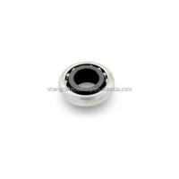 China 625 High Quality Standard Pom Plastic Coated Deep Groove Bearing U Groove Type Wheel Roller for sale