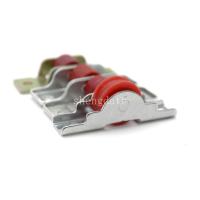 China 14mm 16mm Upvc Window Wheel Sliding Window Single Roller Glass Gate Door Rollers for sale