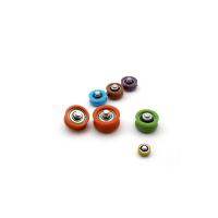 China Door Window Furniture Nylon V Groove Roller Adjustable Sliding Wheel U Groove Bearings for sale