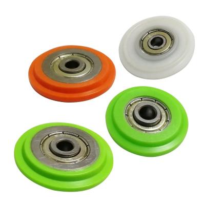 China Sliding Door Carriage Rollers Pvc Sliding Door Window Roller Wheel for sale