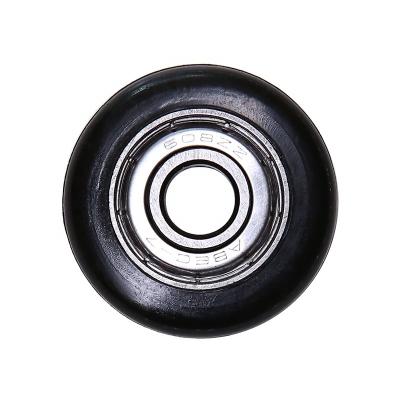 China 608zz Rubber Coated Plastic Bearings for Sliding Door Furniture Motorcycle Window Rollers 608ZZ Plastic Nylon Rollers Wheels for sale