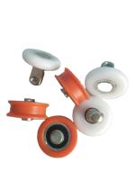 China U Groove Roller 608 Bearing Sliding Nylon Roller for sale