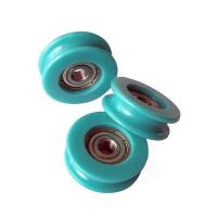 China U Groove Roller 608 Bearing Sliding Nylon Roller for sale