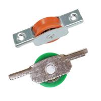 China Window Aluminum Single Roller Wheel Aluminium Alloy Sliding Door Wheel for sale