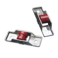 China Aluminum Window Wheels 14mm 16mm UPVC Stainless Steel Sliding Window Roller Nylon Ball Bearing Wheel for sale