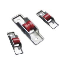 China Aluminum Window Wheels 14mm 16mm UPVC Stainless Steel Sliding Window Roller Nylon Ball Bearing Wheel for sale