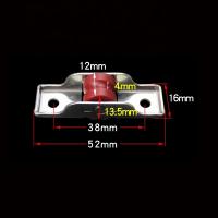 China 16mm 14mm UPVC Sliding Doors Window Pulley Metal Bearing Wheels Concave Wheel Shutter Aluminium Windows/Door Sliding Rollers for sale