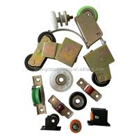 China Aluminium  Window and Door Accessories Furniture Wardrobe Roller Wheels Cabinet Rollers for sale