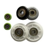 China Aluminium  Window and Door Accessories Furniture Wardrobe Roller Wheels Cabinet Rollers for sale