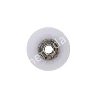 China Window Plastic Roller Wheel Furniture Wardrobe Roller Wheels With Bearings Cabinet Sliding Door Caster Wheel for sale