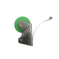 China Plastic Window Slide Door Roller Fittings and Wheels Steel Window Furniture Roller for sale