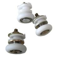 China stainless steel rollers for shower sliding doors sliding shower room door roller wheels for Brazil market for sale