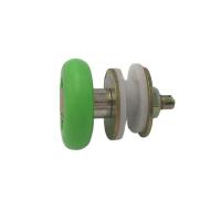 China sliding shower door hardware nylon ball bearing wheels glass sliding roller for sale