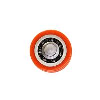 China Small V U Groove Aluminium Sliding Door Wheels plastic pulleys for sliding door and windows nylon roller for sale