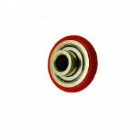 China Small V U Groove Aluminium Sliding Door Wheels plastic pulleys for sliding door and windows nylon roller for sale