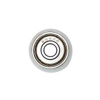 China Small V U Groove Aluminium Sliding Door Wheels plastic pulleys for sliding door and windows nylon roller for sale