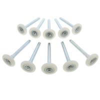 China Nylon Garage Door Roller Wheel Ball Sealed Bearing Heavy Duty Steel Bottom Rollers for sale