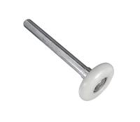 China 6200Z Precision Sealed Bearing Garage Door Rollers Enclosure Tempered Glass Wheel Stainless Roller Garage Door Hardware for sale