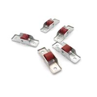 China 14mm 16mm Upvc Window Wheel Sliding Window Single Roller Glass Gate Door Rollers for sale