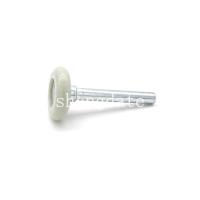 China 2 Inch Garage Door Roller with Inside 6201zz 6200zz Bearing Black for sale
