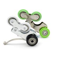 China Nonstandard Bigger Bearing Cabinet Sliding Door Wheel Rollers Sliding Pulley Bearing Pulley for sale
