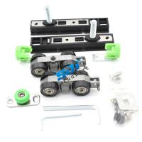 China Wooden Sliding Door Soft Closing Hanger Roller Sliding Door Buffer Roller for sale