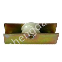 China hanging wheel sliding bearings track pulley wheels roller for sale