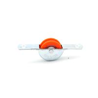 China Durable U Groove Window Roller Pulley Wheel for PVC and Aluminum Doors for sale