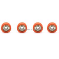 China Durable U Groove Window Roller Pulley Wheel for PVC and Aluminum Doors for sale