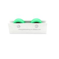 China Aluminum Sliding Window Roller Window Wheel V Groove Aluminium Sliding Door Wheels for sale
