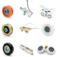China Metal Wheel U Groove Pulley 6mm Diameter Steel Wire Deep Track Wheel Steel Wheel Galvanized Roller for sale