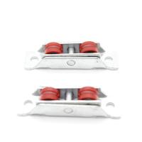China Modern Design UPVC Wheel Aluminum Sliding Door Window Rollers Stainless Steel Material for sale