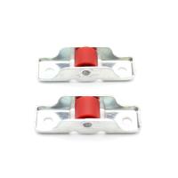 China Modern Design UPVC Wheel Aluminum Sliding Door Window Rollers Stainless Steel Material for sale