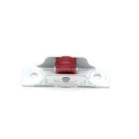 China Upvc Sliding Window Pulley U V Groove Pulley for Windows 16mm Single Roller for sale