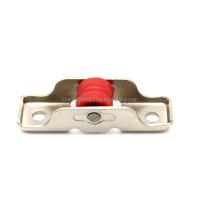 China Upvc Sliding Window Pulley U V Groove Pulley for Windows 16mm Single Roller for sale