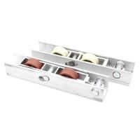 China Factory Aluminum Sliding Window Wheels Adjustable Heavy Duty Balcony Door Sliding Roller for sale