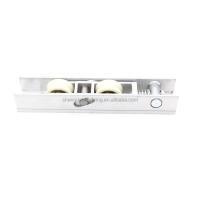 China Nylon Sliding Double Wheel for Aluminum Windows Cabinet Sliding Roller for sale