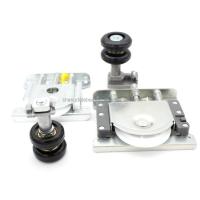 China Turkish Glass Balcony System Wheel Finish for Sliding Doors Plastic Pulley Wheels Door Aluminum Double Wheels for sale