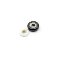 China Wheels Wardrobe Door POM PU Hardware Roller Door Window Pulley Wheels with Ball Bearing for sale