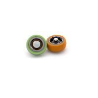 China Wardrobe Door PU Pulley Wall Cabinet Wheel Side Window Wheel Sliding Door Roller for sale