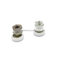 China Replacement Plastic Nylon Sliding Door Roller Wheels Silent for Cabinet Wardrobe Glass Door for sale